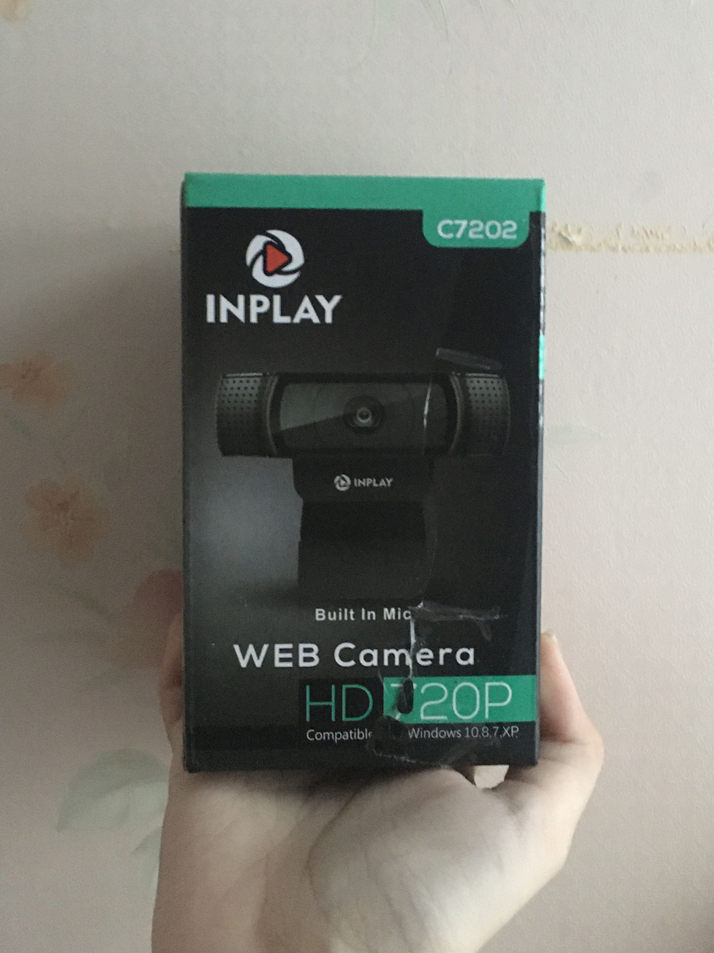 Inplay C7202 HD 720p Web Camera, Computers & Tech, Parts & Accessories ...