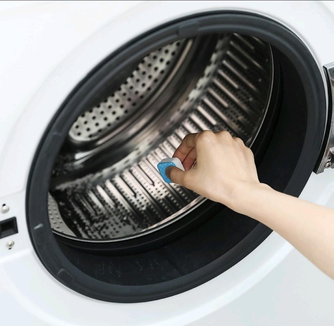 Japan Washing Machine Tub Cleaner Magic Cube Tablet Imakara Brand Side ...