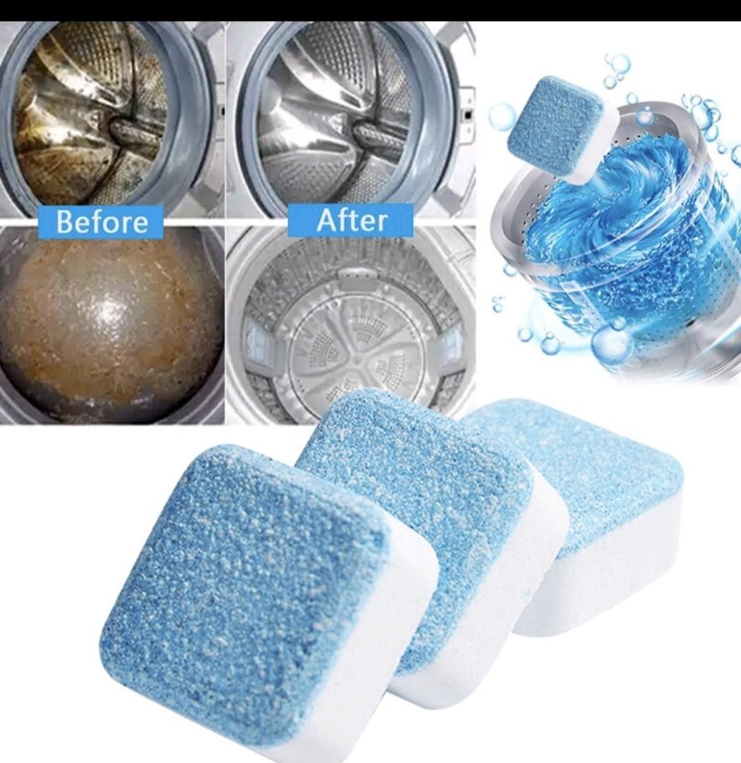 Japan Washing Machine Tub Cleaner Magic Cube Tablet Imakara Brand Side ...