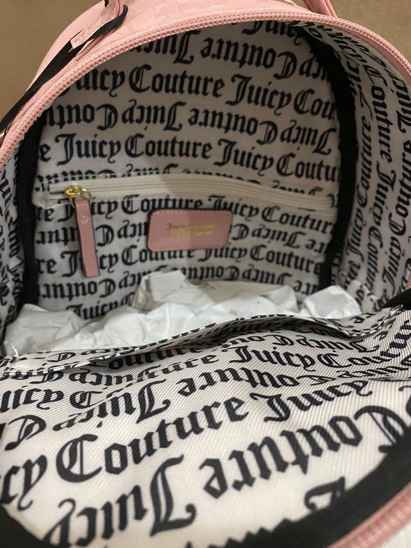 BRAND NEW JUICY COUTURE PINK BACKPACK, Women's Fashion, Bags & Wallets ...