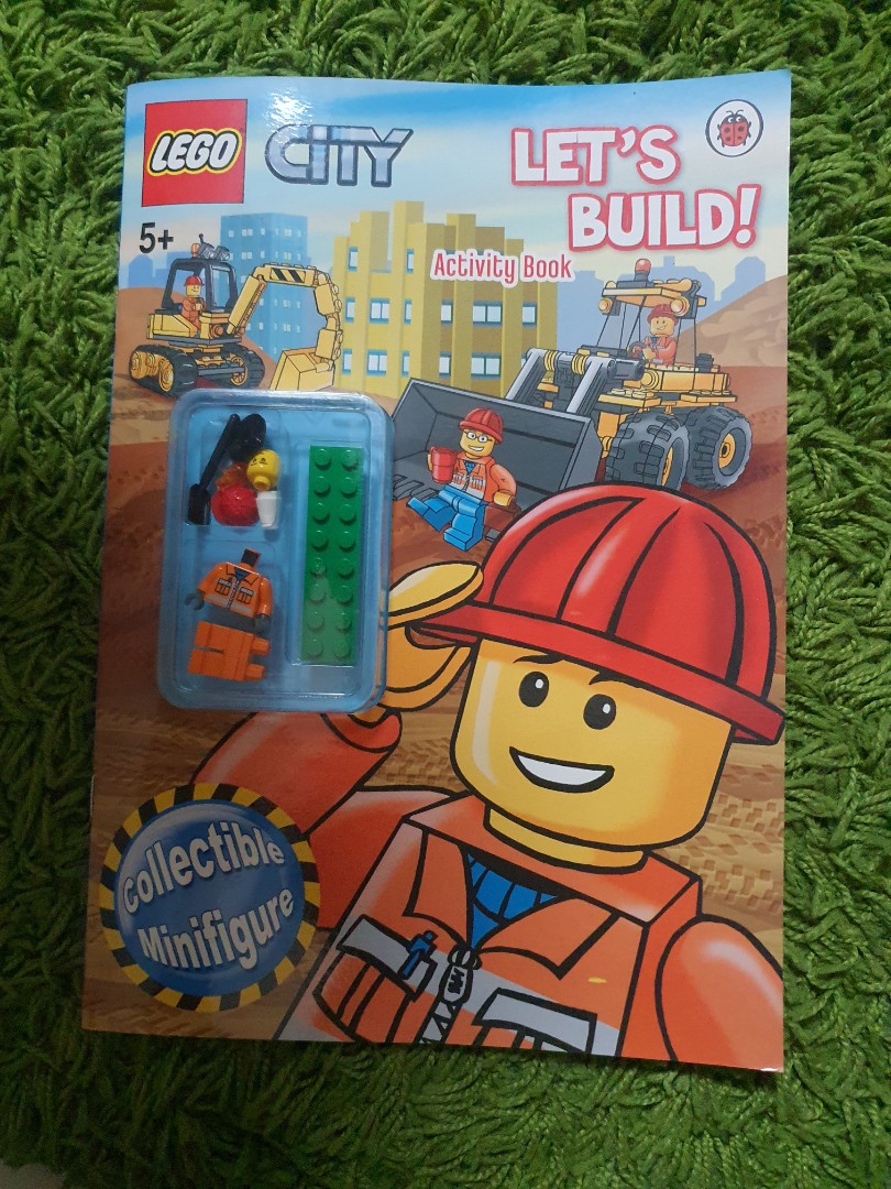 LEGO City Activity Book with Collectible Mini Figurine, Hobbies & Toys ...