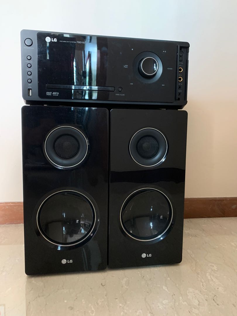 LG DVD Mini Hi-Fi System FBD 103, Audio, Other Audio Equipment on Carousell