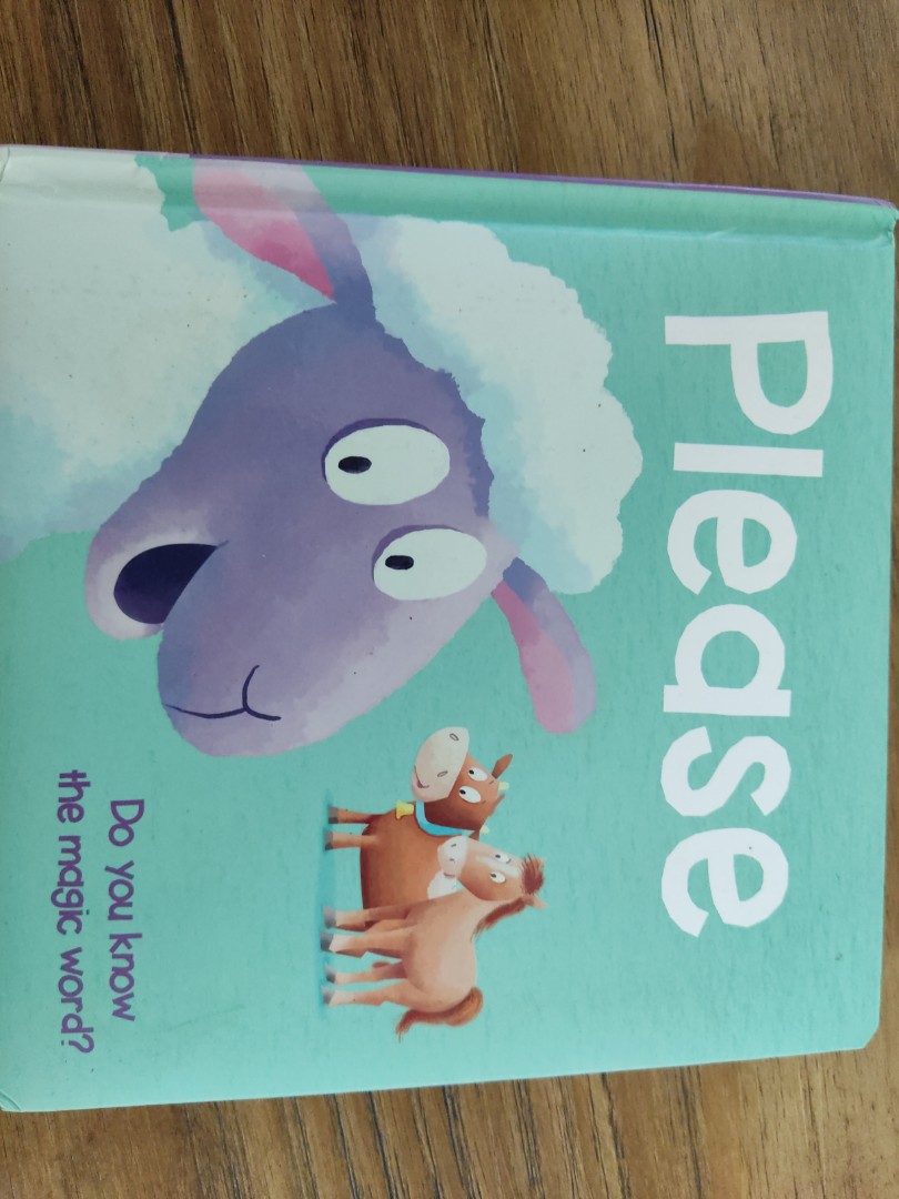 (Like new) Please board book, Hobbies & Toys, Books & Magazines ...
