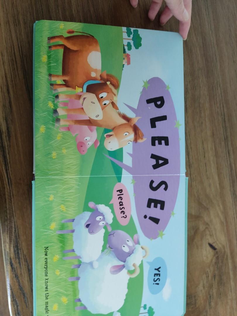 (Like new) Please board book, Hobbies & Toys, Books & Magazines ...