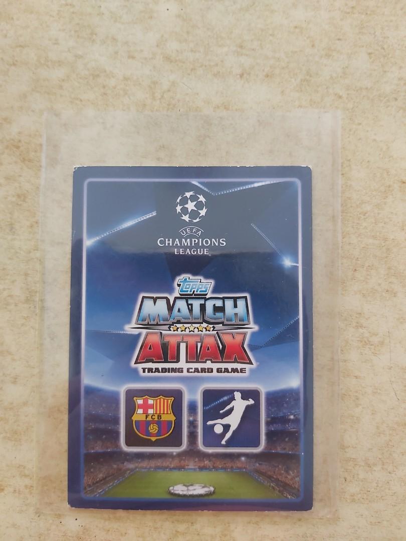 Lionel Messi UEFA Champions League 100 Club card, Hobbies & Toys ...