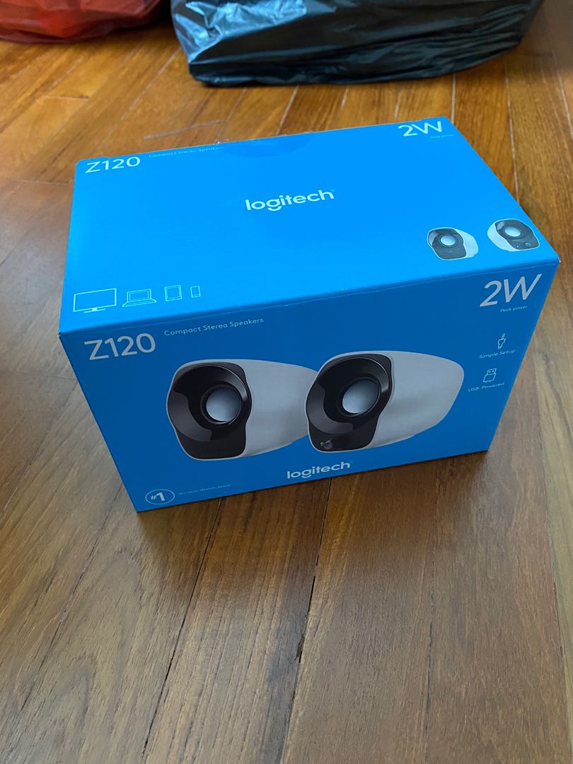 Logitech Z120 Compact Stereo USB Speakers, Audio, Soundbars, Speakers ...