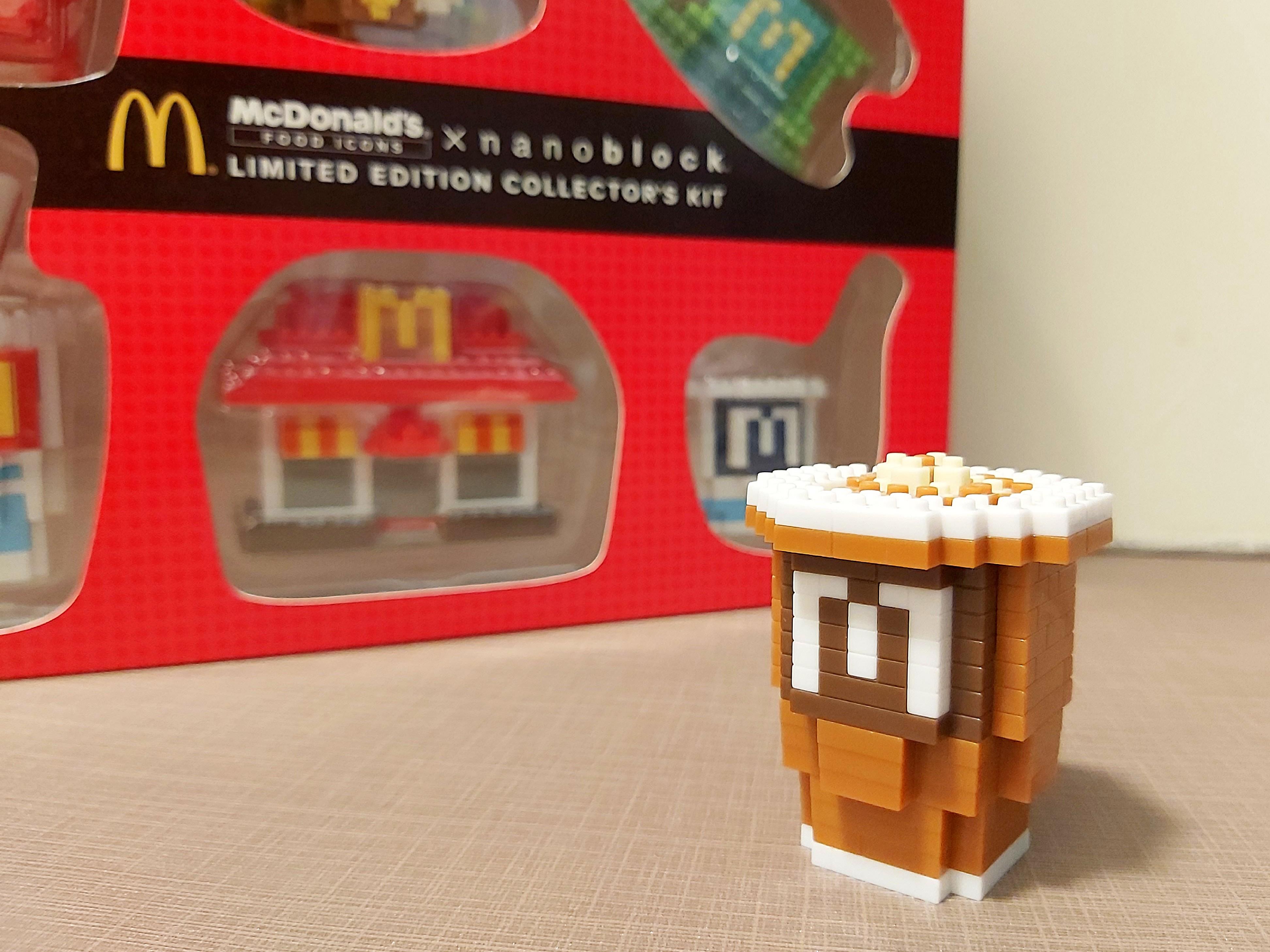 McDonald's Nanoblock Limited Edition Collector's Kit + McCafe latte, Hobbies & Toys, Memorabilia ...