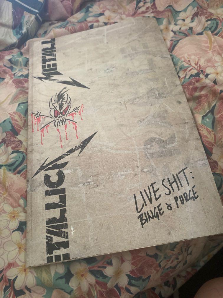 Metallica Live shit binge and purge box set, Hobbies & Toys, Music ...