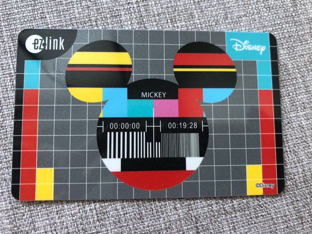 Mickey Mouse Ez-link Card, Hobbies & Toys, Stationery & Craft, Other ...