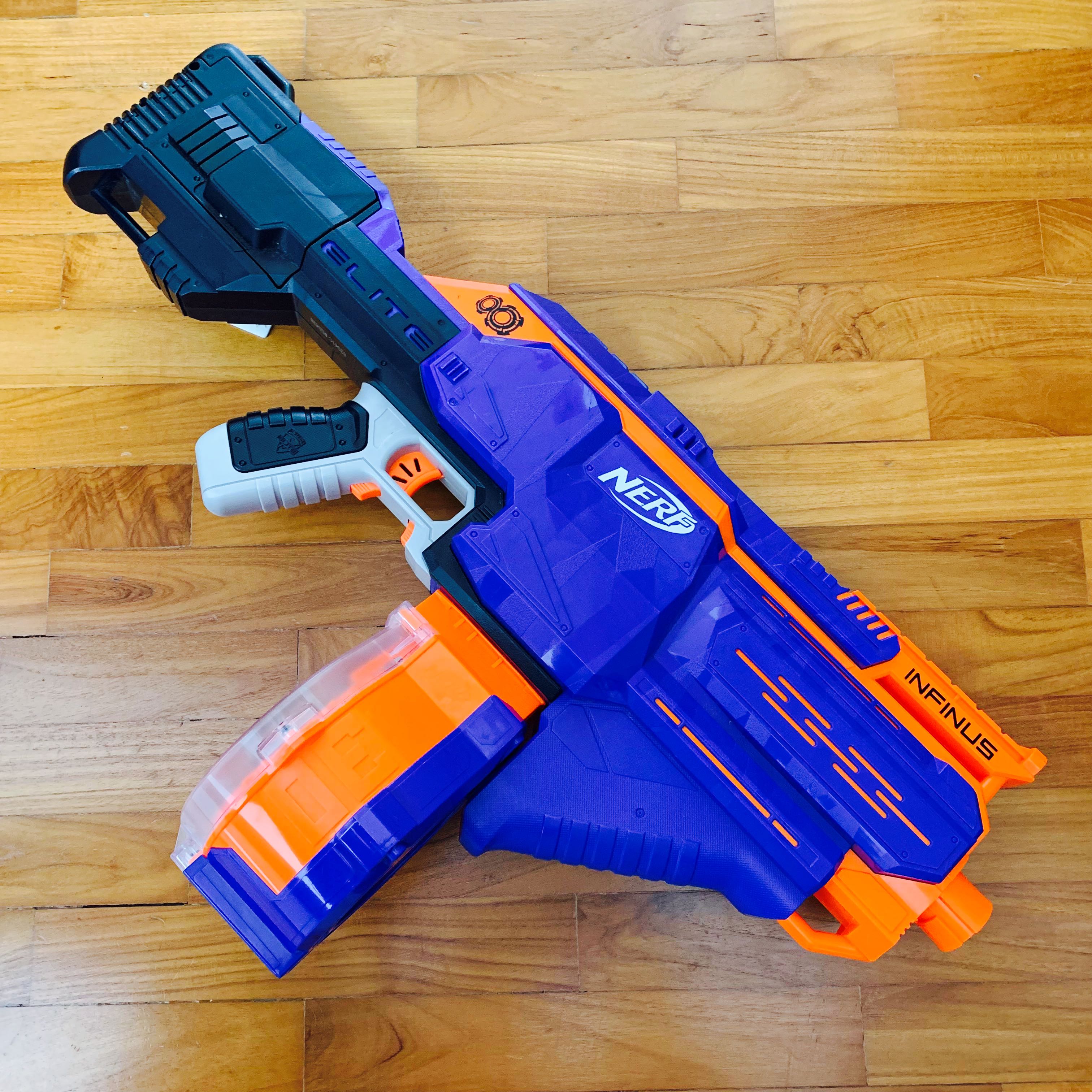 Modified Brushless Nerf Infinus, Hobbies & Toys, Toys & Games on Carousell