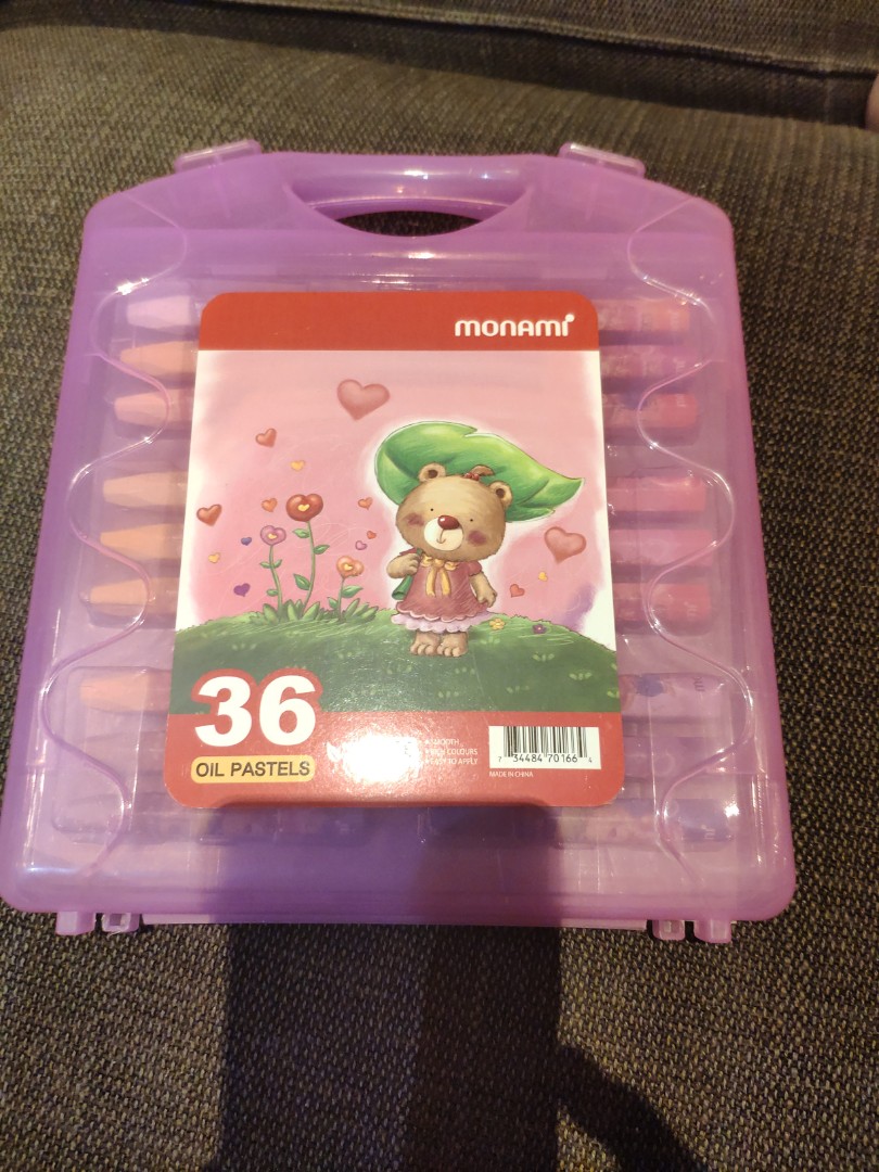 Monami 36 Oil Pastels, Hobbies & Toys, Stationery & Craft, Craft ...
