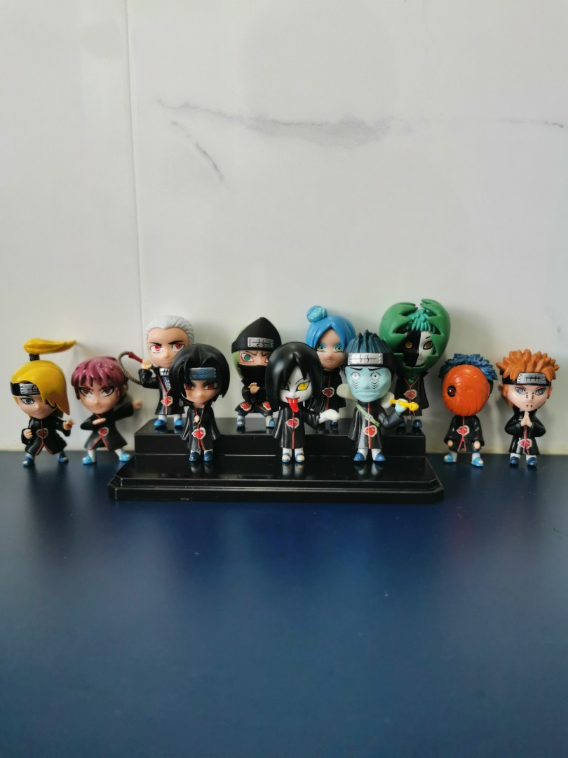 Naruto Akatsuki Minifigurines, Hobbies & Toys, Toys & Games on Carousell