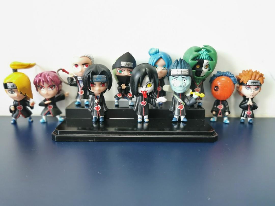 Naruto Akatsuki Minifigurines, Hobbies & Toys, Toys & Games on Carousell