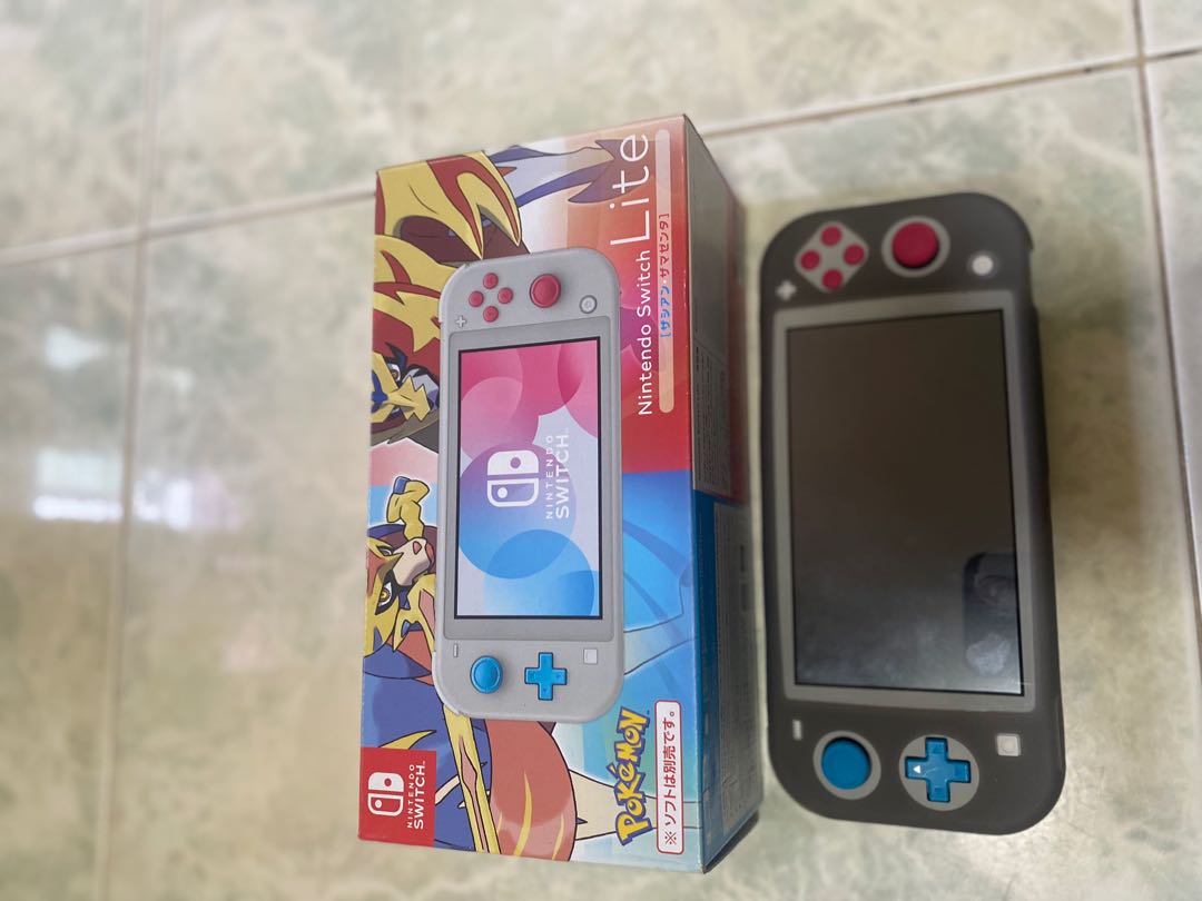 Nintendo Switch Lite(Pokemon Edition), Video Gaming, Video Game ...