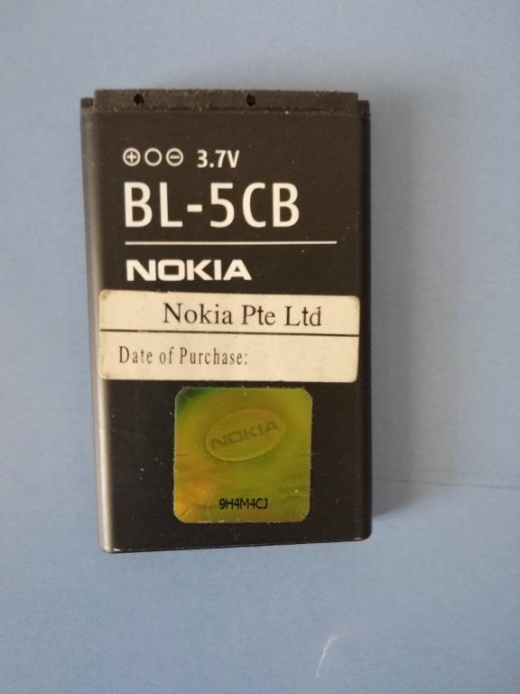 Nokia phone rechargeable Li-Ion 800 mAh battery (BL-5CB), Mobile Phones ...