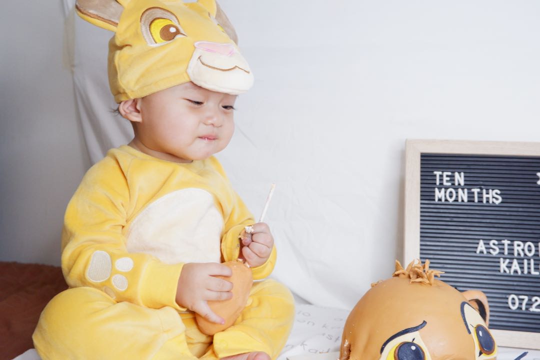 Original Disney Baby Simba Costume, Babies & Kids, Babies & Kids ...