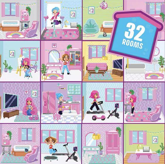 Pixel Stars Dreamhouse Skyrocket Bandai tamagotchi , Hobbies & Toys ...