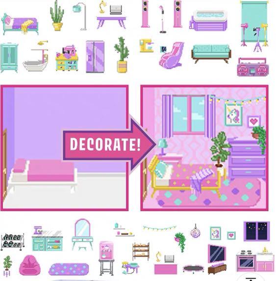 Pixel Stars Dreamhouse Skyrocket Bandai tamagotchi , Hobbies & Toys ...