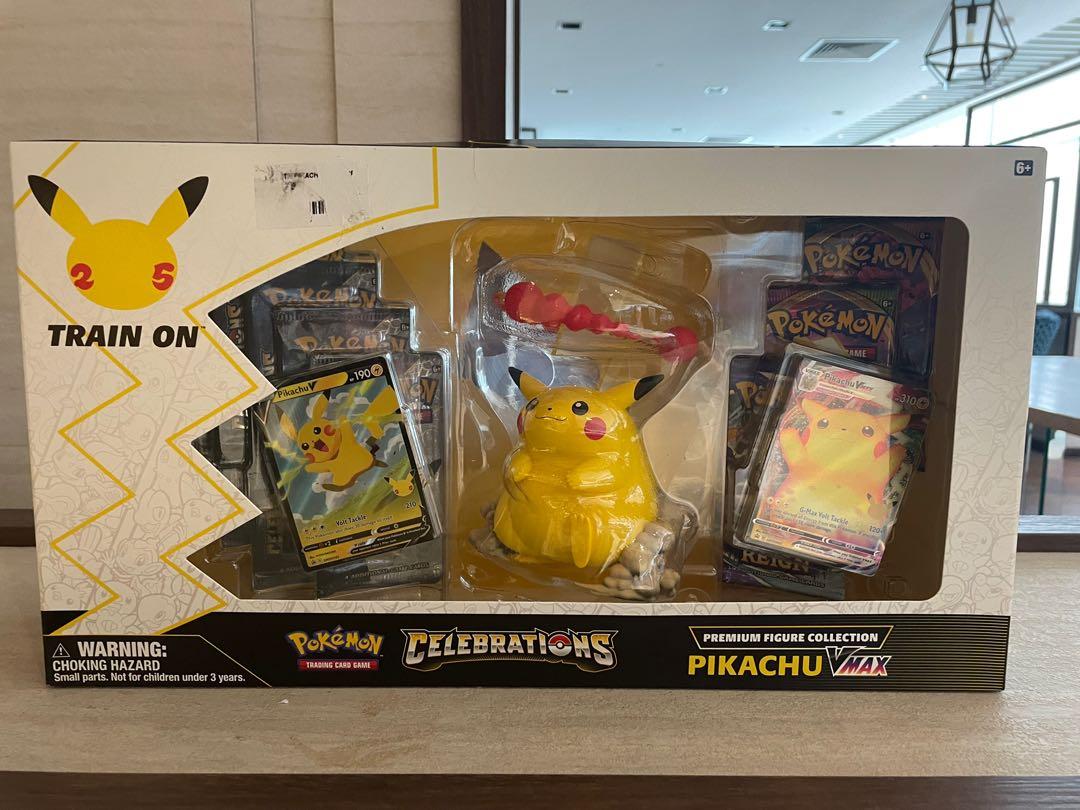 Pokemon 25th Anniversary Pikachu Vmax Premium Box, Hobbies & Toys, Toys ...