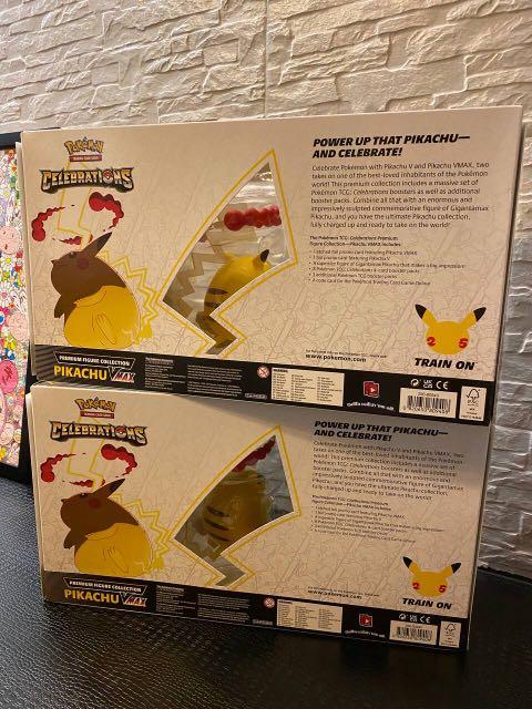 Pokémon TCG Pikachu Celebration Figurine Collection (On Hand), Hobbies ...