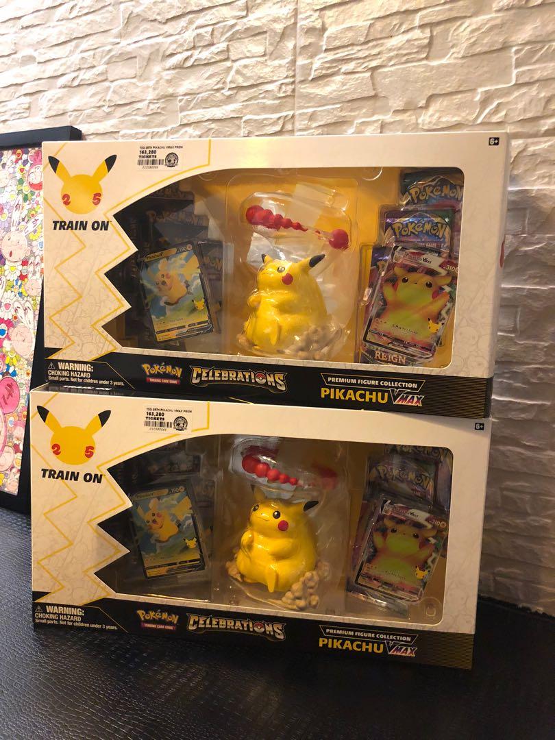 Pokémon TCG Pikachu Celebration Figurine Collection (On Hand), Hobbies ...