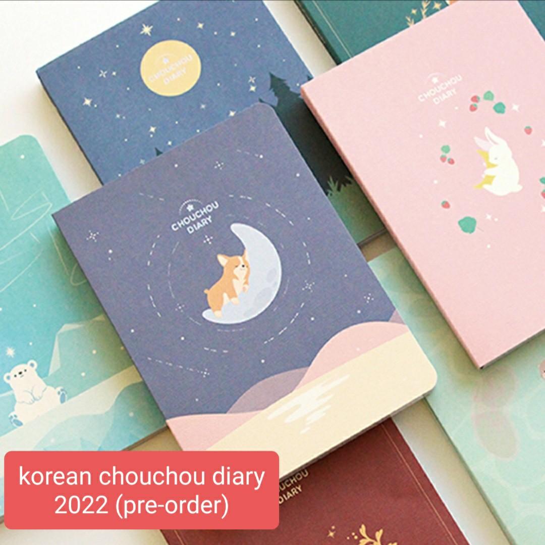 [PRE-ORDER] Korean chouchou 2022 planner, Hobbies & Toys, Stationery ...