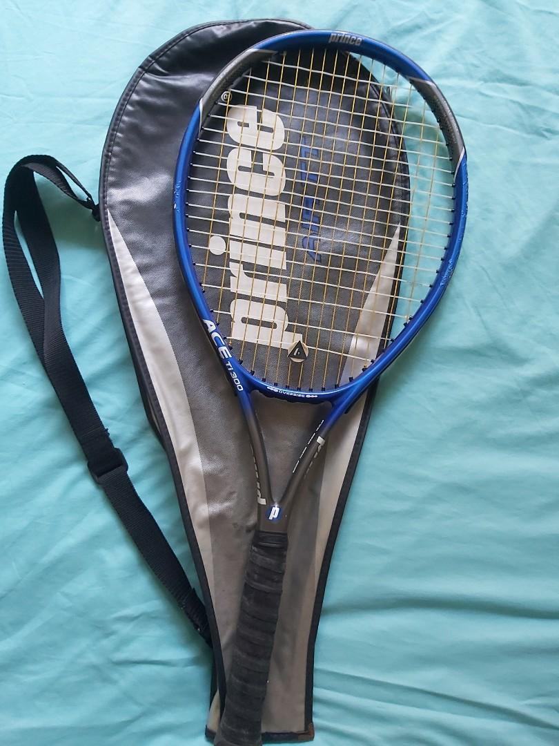 Prince ACE Ti300 oversize tennis racquet, Sports Equipment, Sports ...
