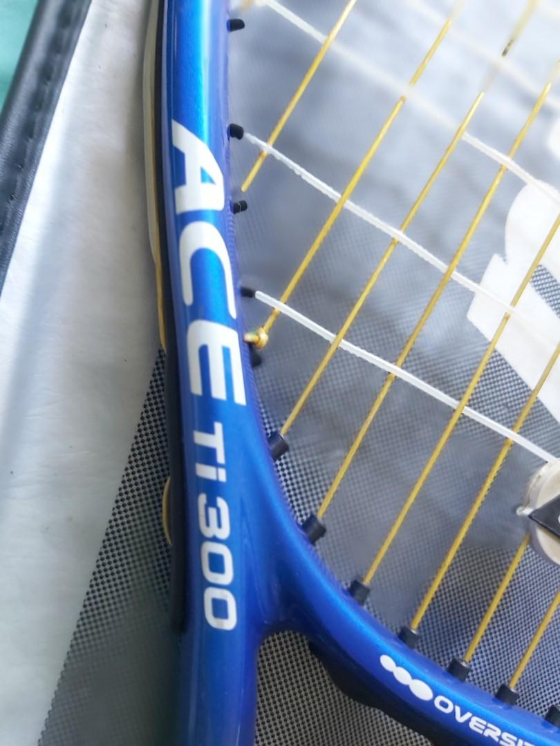 Prince ACE Ti300 oversize tennis racquet, Sports Equipment, Sports ...