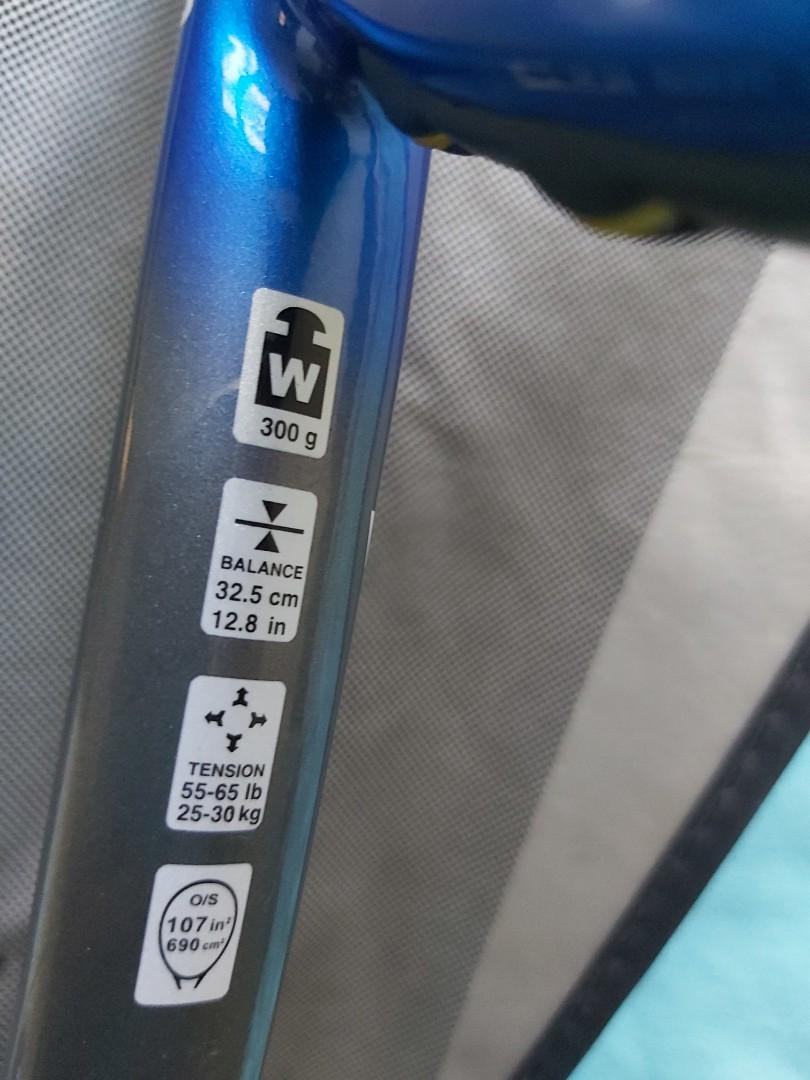 Prince ACE Ti300 oversize tennis racquet, Sports Equipment, Sports ...