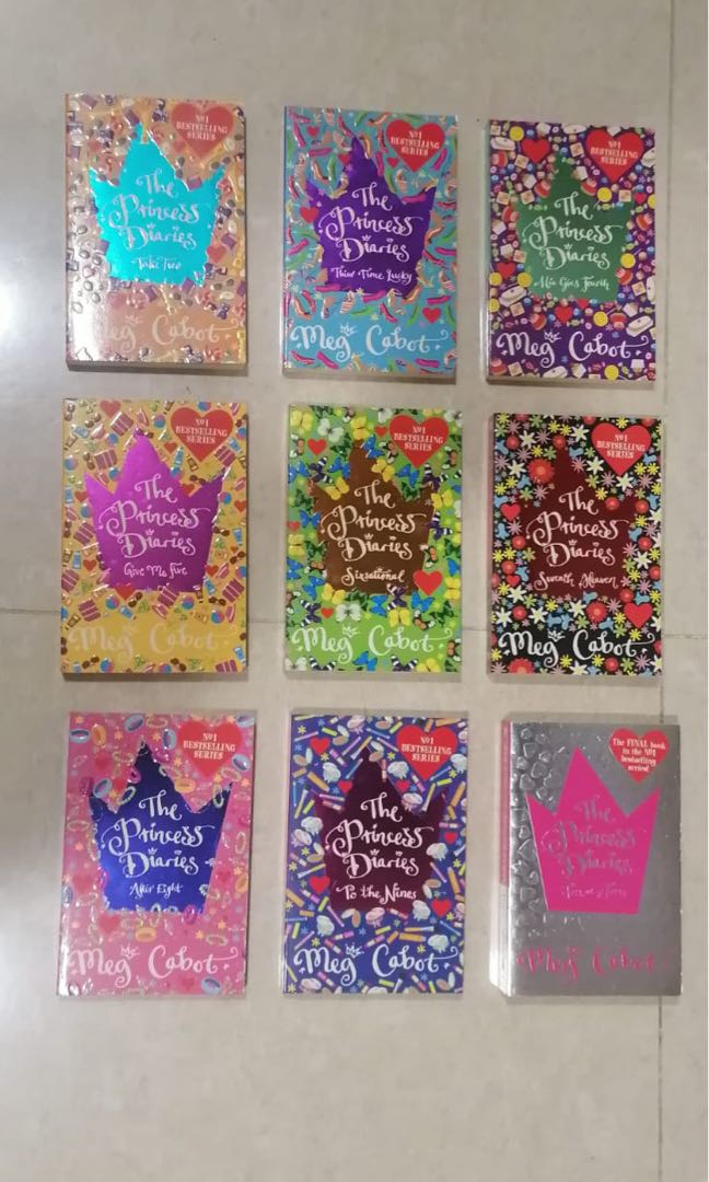 Princess diaries complete set (10 books), Hobbies & Toys, Books ...