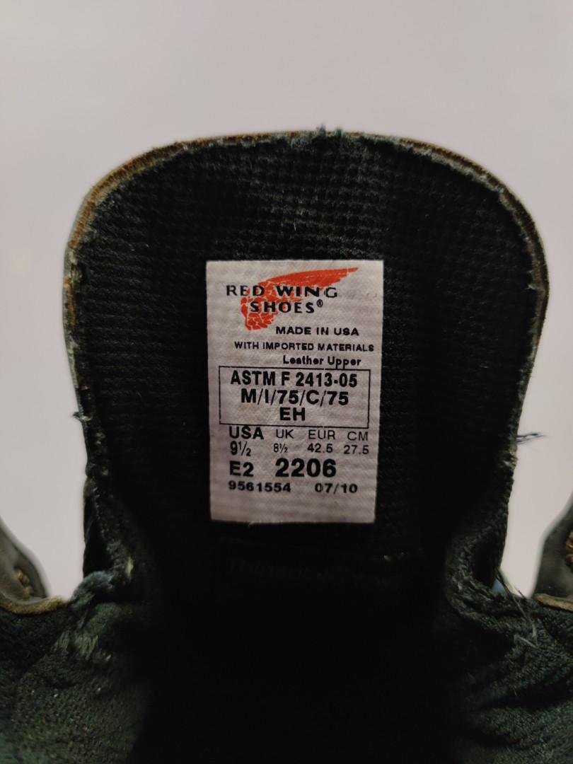 Red Wing 2206, Men's Fashion, Footwear, Boots on Carousell