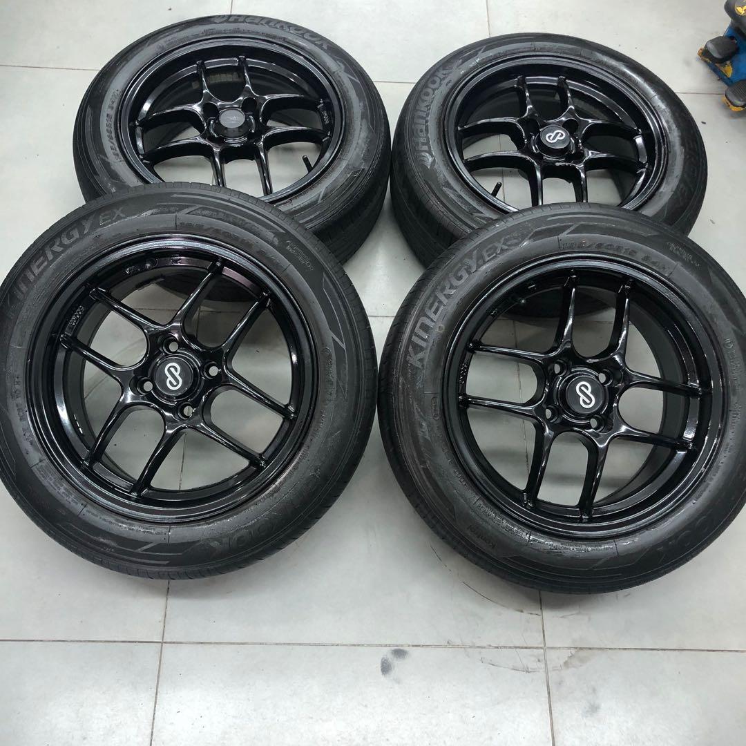 Rim Enkei CPS 15x7JJ PCD100, Auto Accessories on Carousell