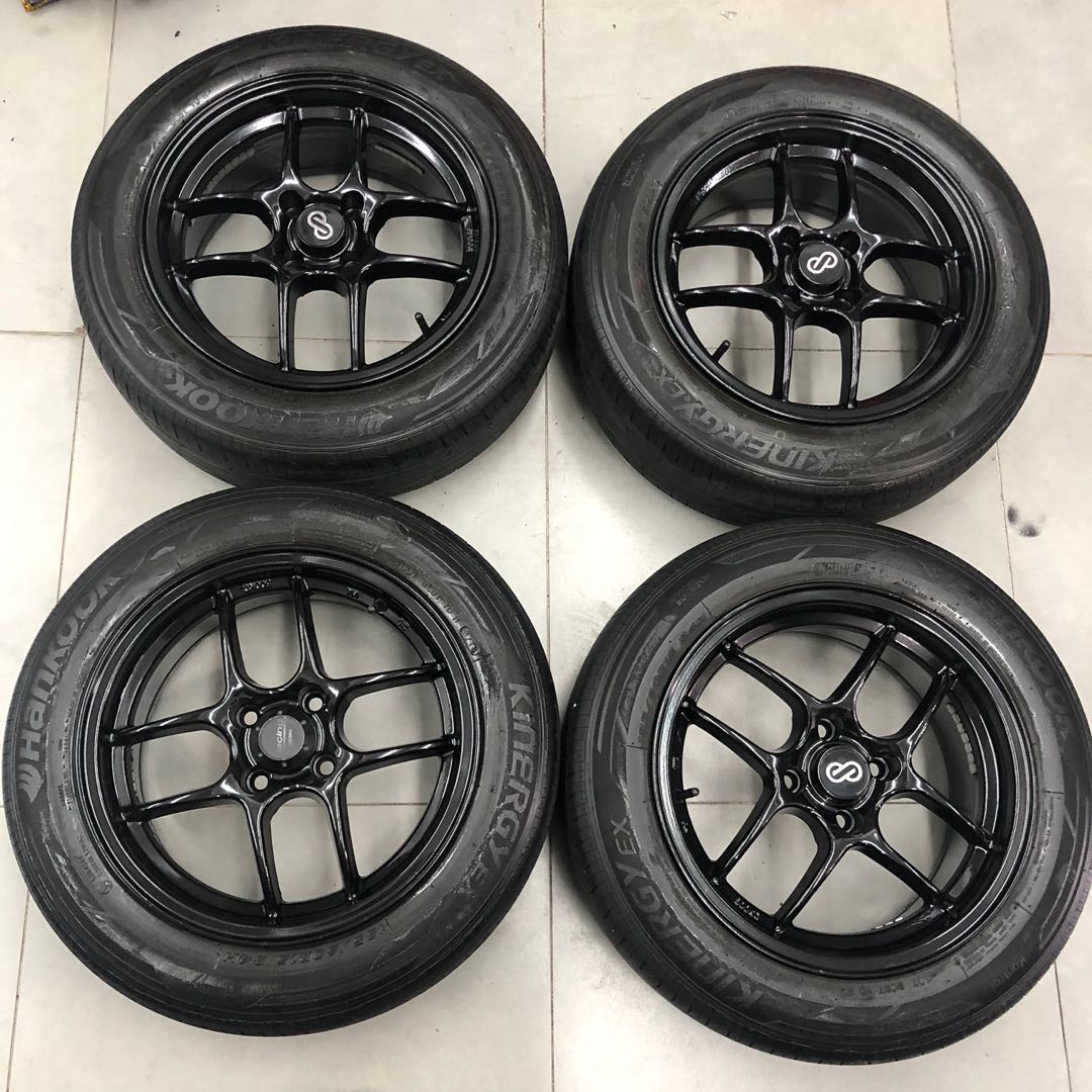 Rim Enkei CPS 15x7JJ PCD100, Auto Accessories on Carousell