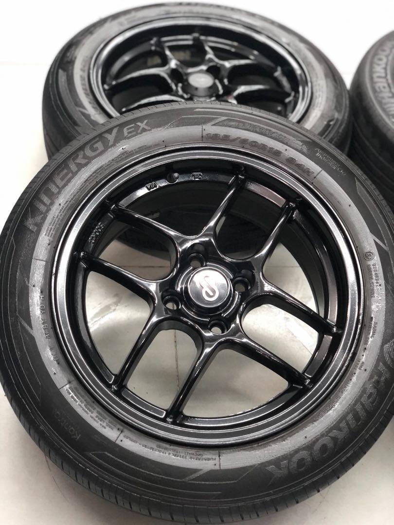 Rim Enkei CPS 15x7JJ PCD100, Auto Accessories on Carousell