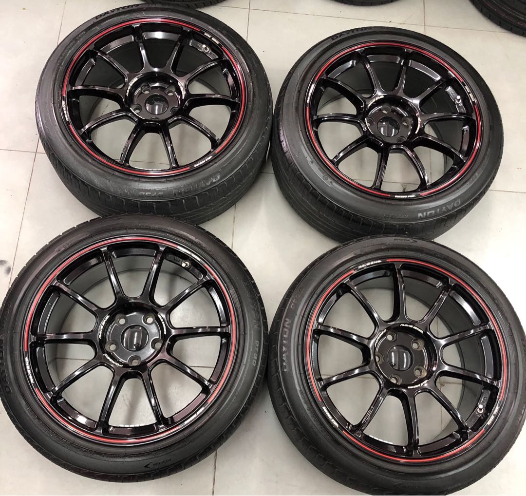 Rim ZE40 18x8.5JJ 5X112/114 ET43, Auto Accessories on Carousell