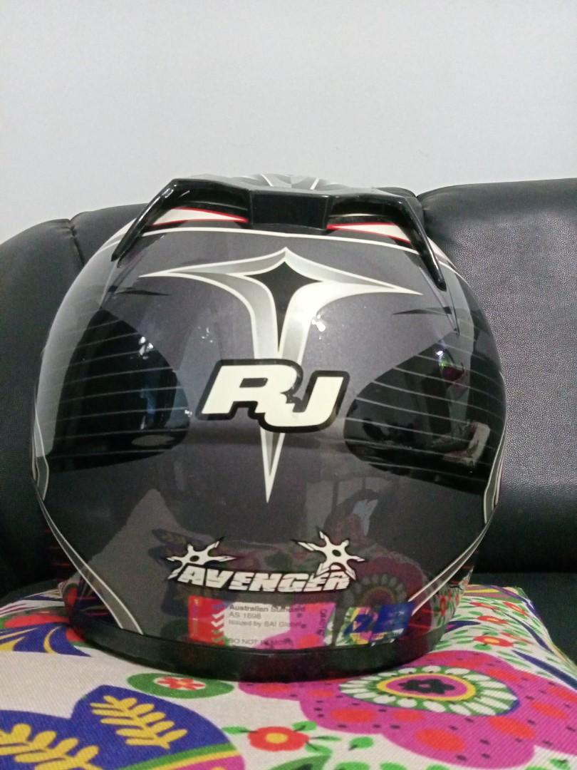 RJays Helmet, Motorcycles, Motorcycle Apparel on Carousell