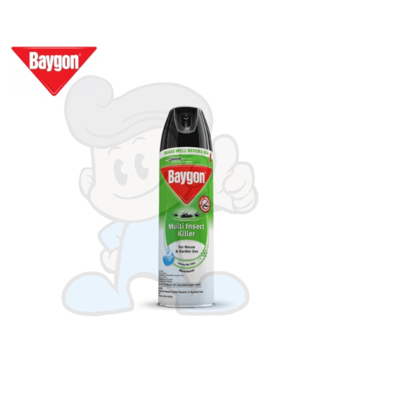 SCJ Baygon Multi-Insect Killer Water Based Aerosol 500mL, Furniture ...