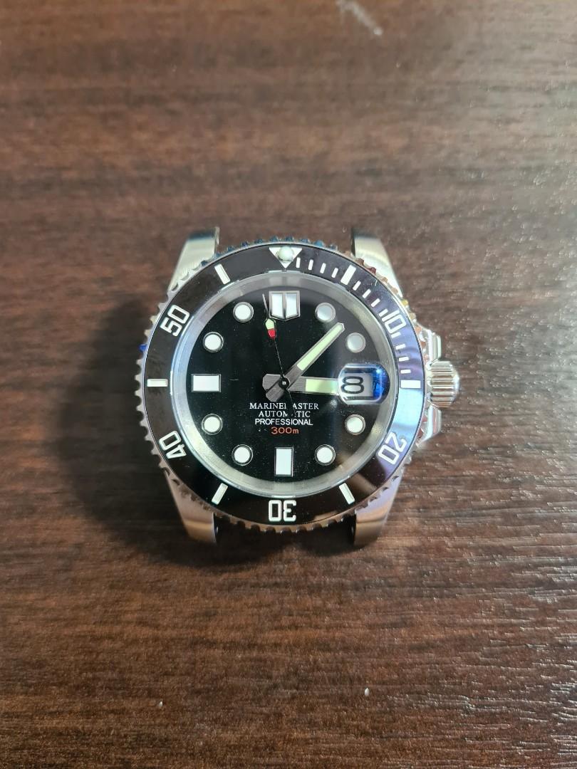 Seiko Mod : MarineMaster Rolex Homage, Men's Fashion, Watches ...