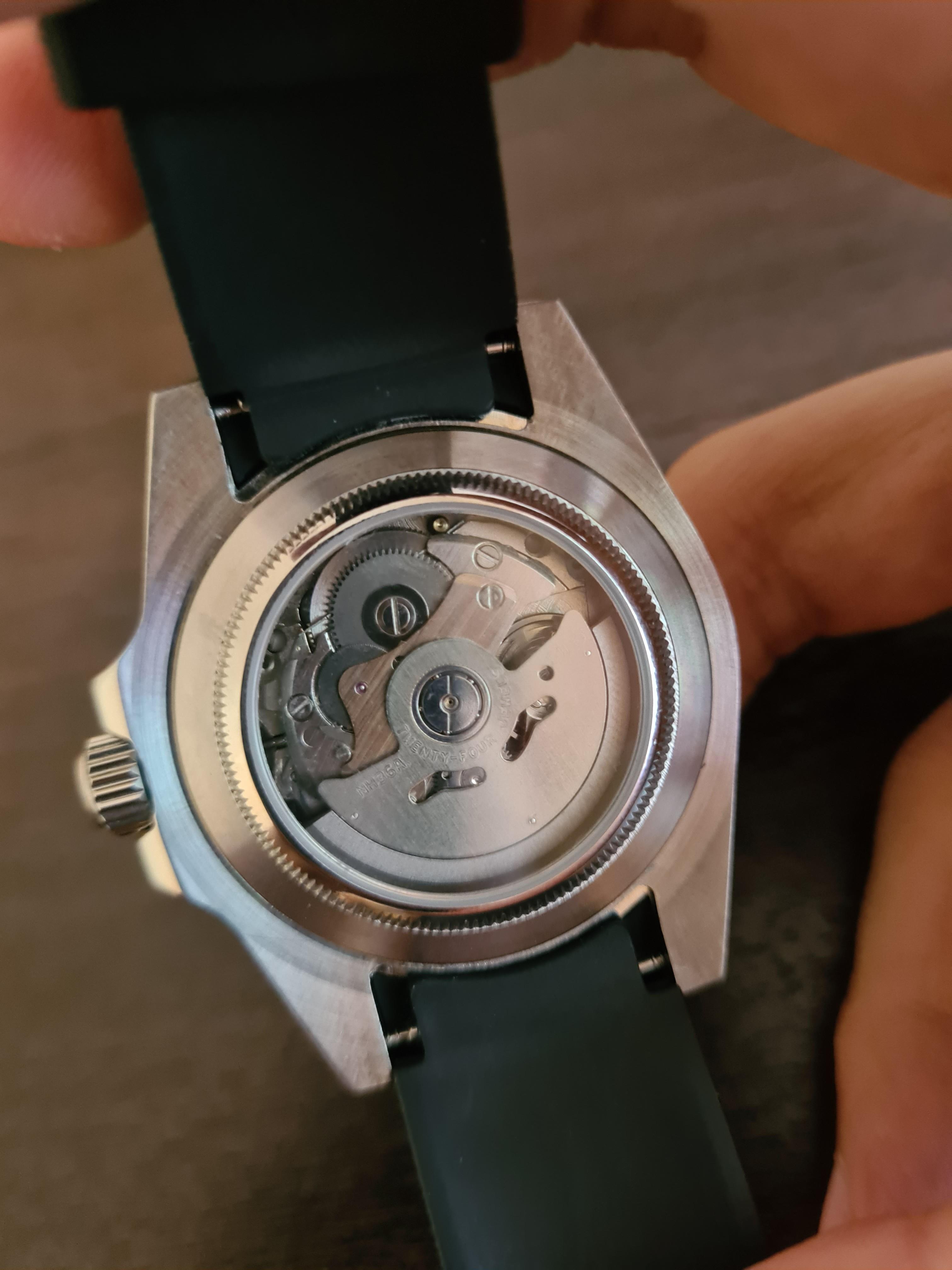 Seiko Mod : MarineMaster Rolex Homage, Men's Fashion, Watches ...