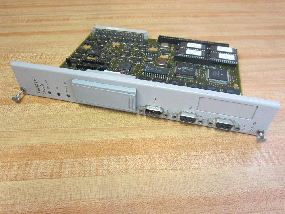 Siemens 545-1101 SIMATIC TI545 CPU Mod 5451101, Commercial & Industrial ...