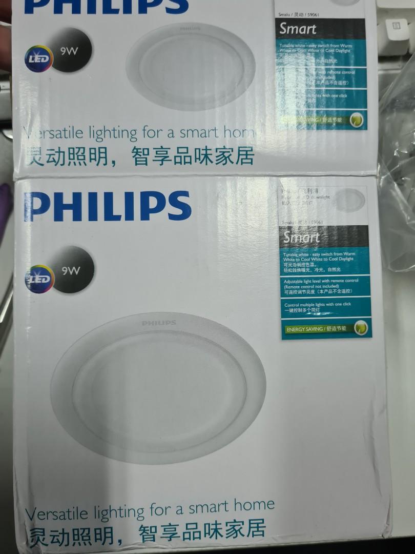 Smalu ceiling light 59061 D125 9w color change philips, Furniture ...