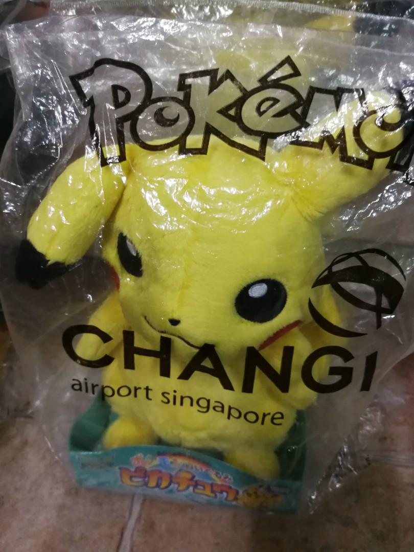 Soft-toy Pikachu and Litten, Hobbies & Toys, Toys & Games on Carousell