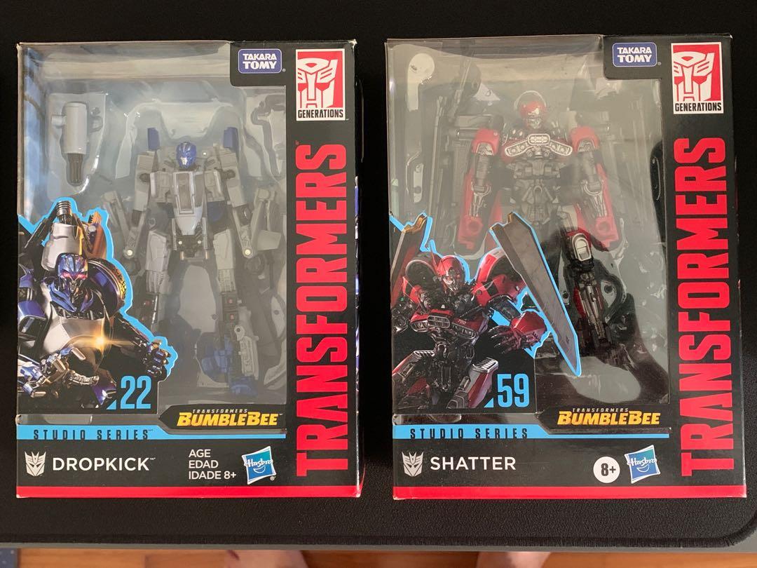 Studio series Dropkick & Shatter, Hobbies & Toys, Toys & Games on Carousell