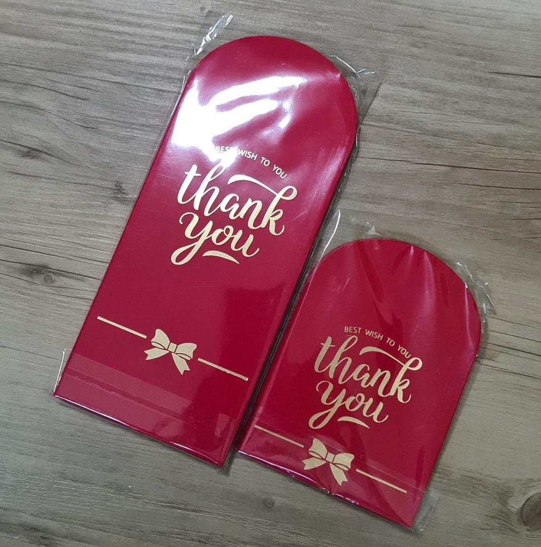 [Thank You] Red Packets | Gift Envelope Singapore, Hobbies & Toys ...