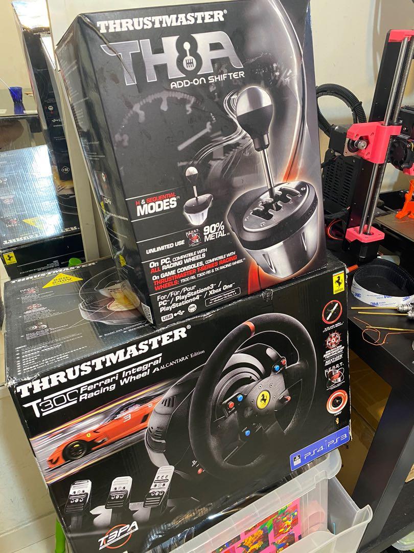 Thrustmaster t300 racing simulator setup with next level racing fgt ...