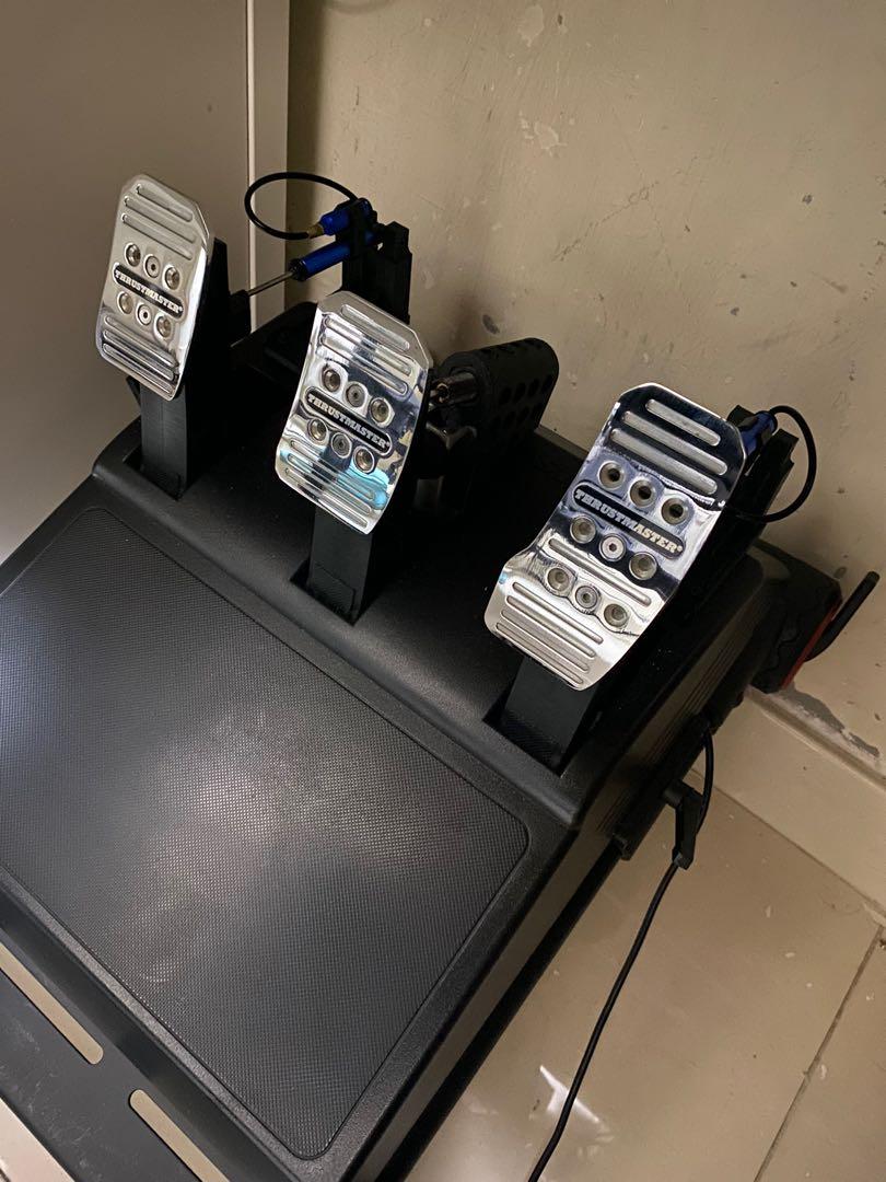 Thrustmaster t300 racing simulator setup with next level racing fgt ...