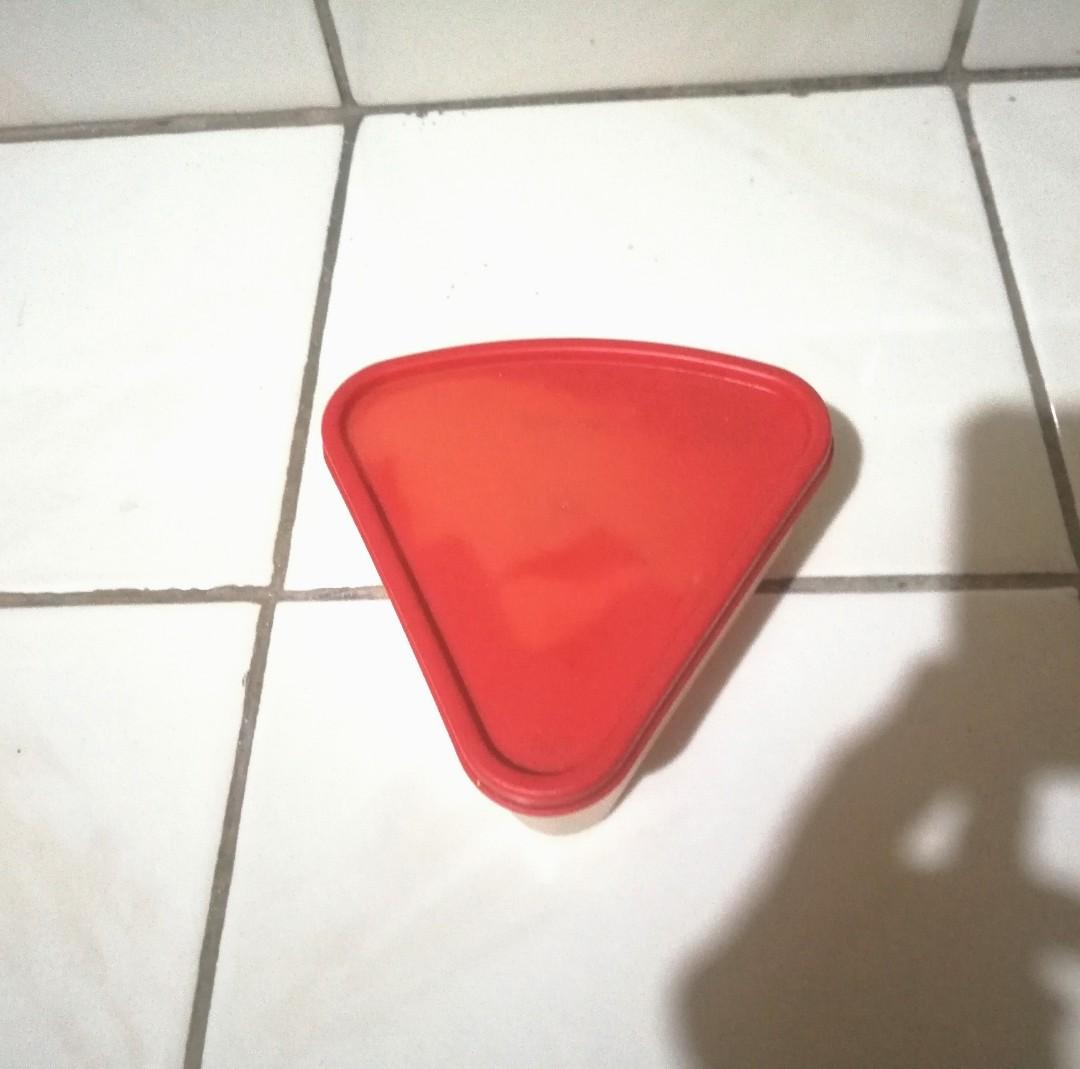 Tupperware Triangular Container, Furniture & Home Living, Kitchenware ...
