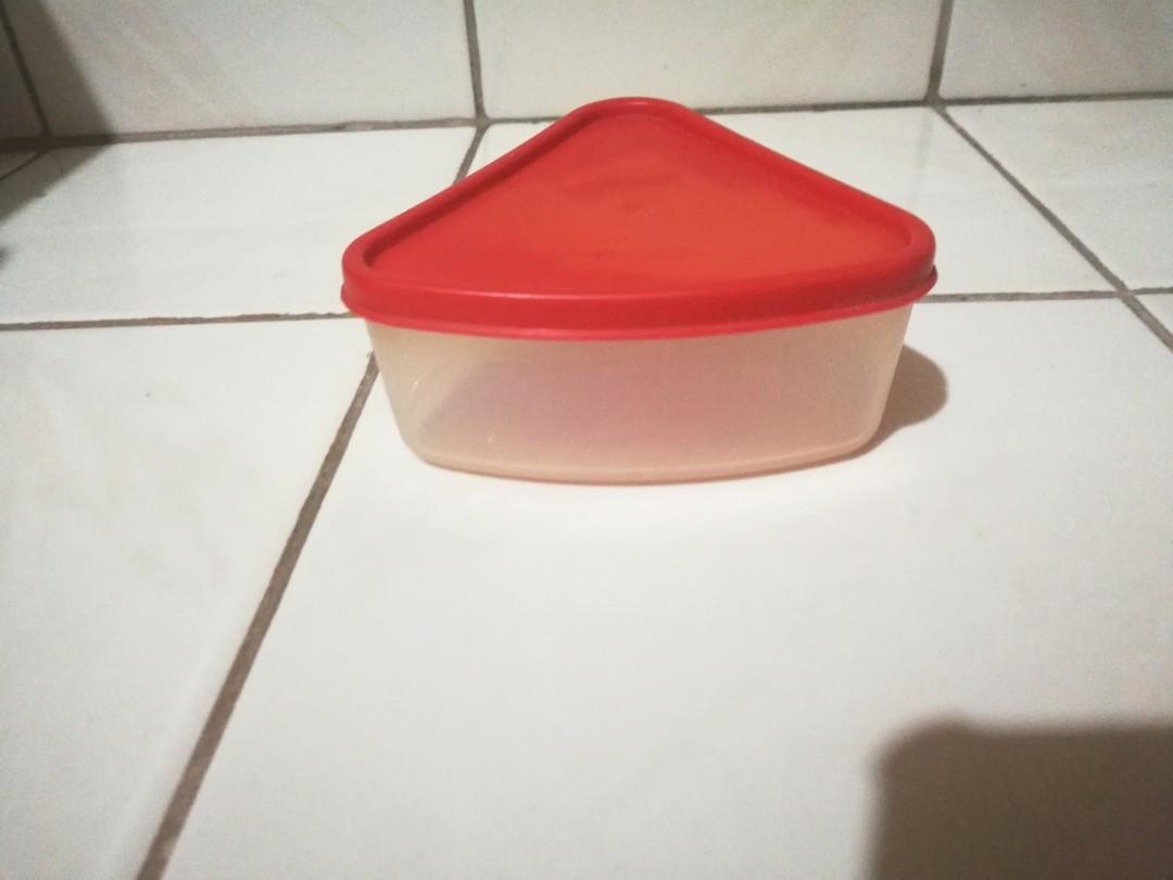 Tupperware Triangular Container, Furniture & Home Living, Kitchenware ...