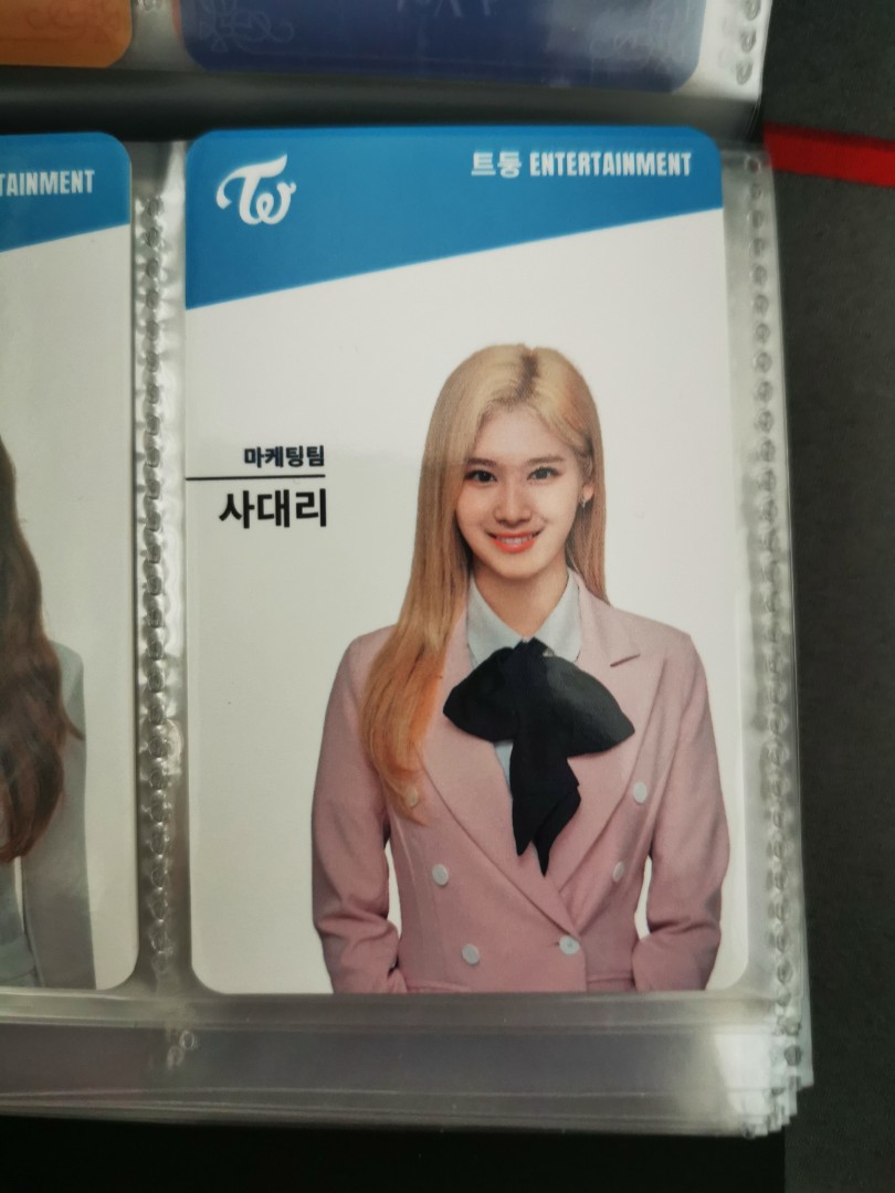 TWICE ID Photocard, Hobbies & Toys, Collectibles & Memorabilia, K-Wave ...
