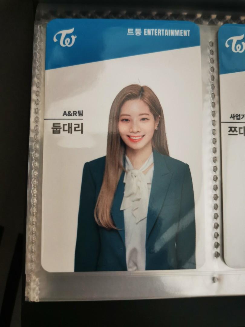 TWICE ID Photocard, Hobbies & Toys, Collectibles & Memorabilia, K-Wave ...